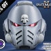Helldivers 2 Light Gunner Helmet Cosplay 3D Print 3D Printed Helmet ...