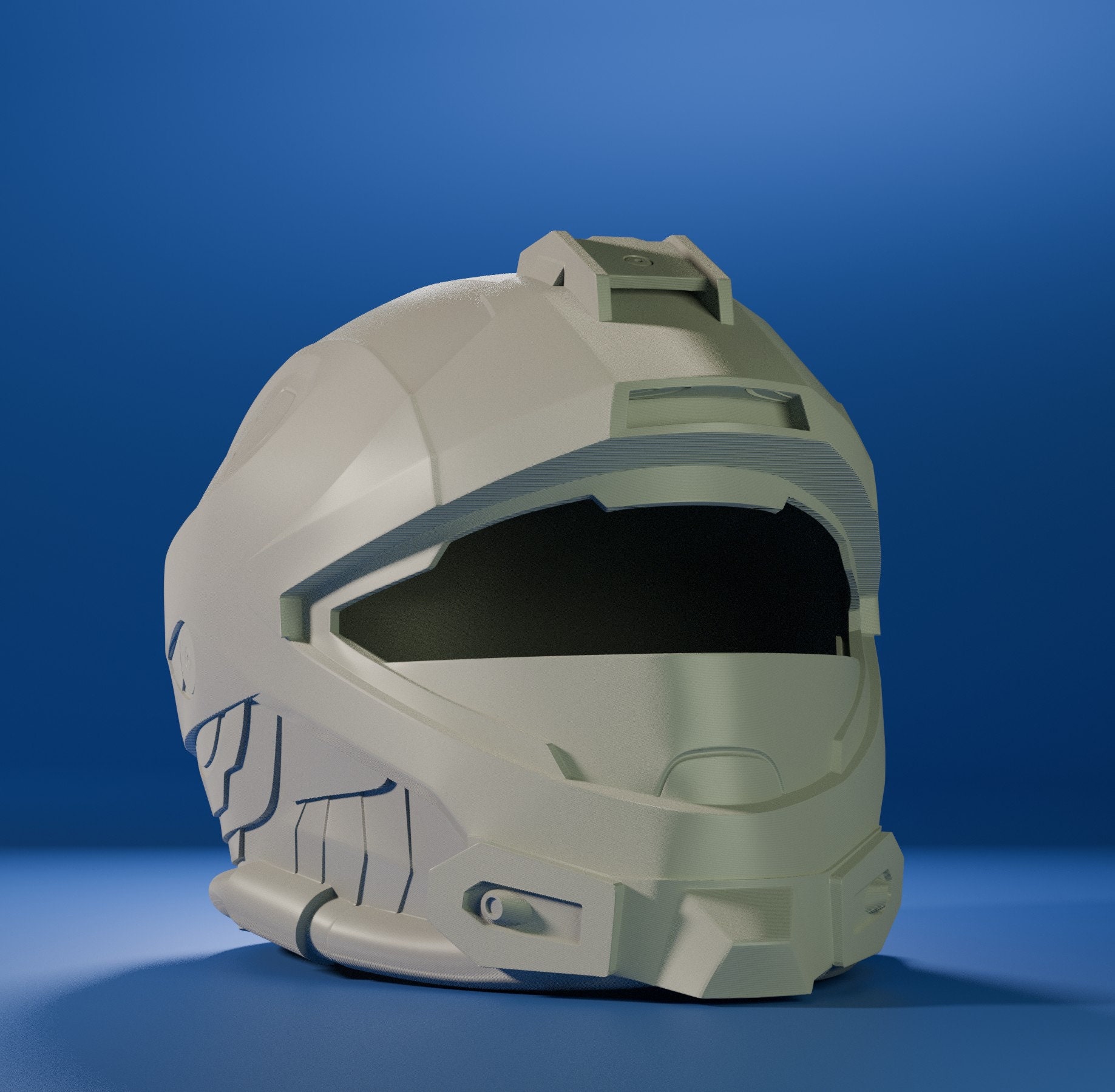 Halo Recon Helmet 3D Print 3D Printed Helmet/replica Halo Props Cosplay ...