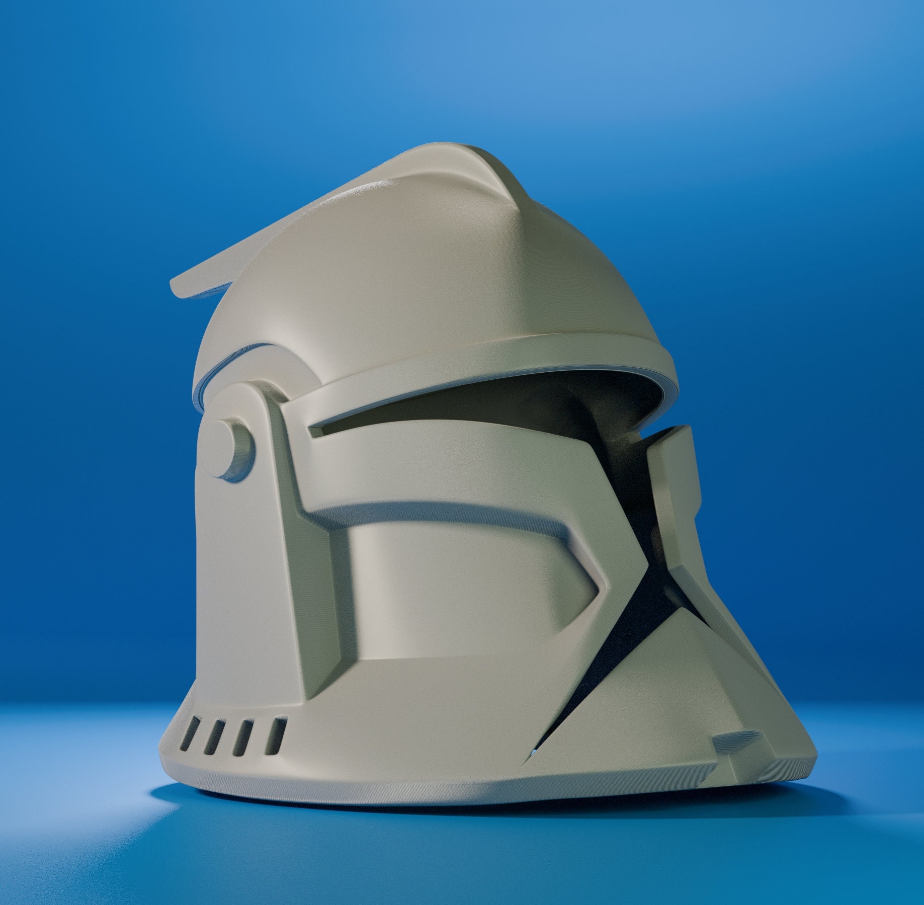 Animated Phase 1 Clone Trooper Helmet Cosplay 3D Print 3D Printed Helmet/replica Clone Wars ...