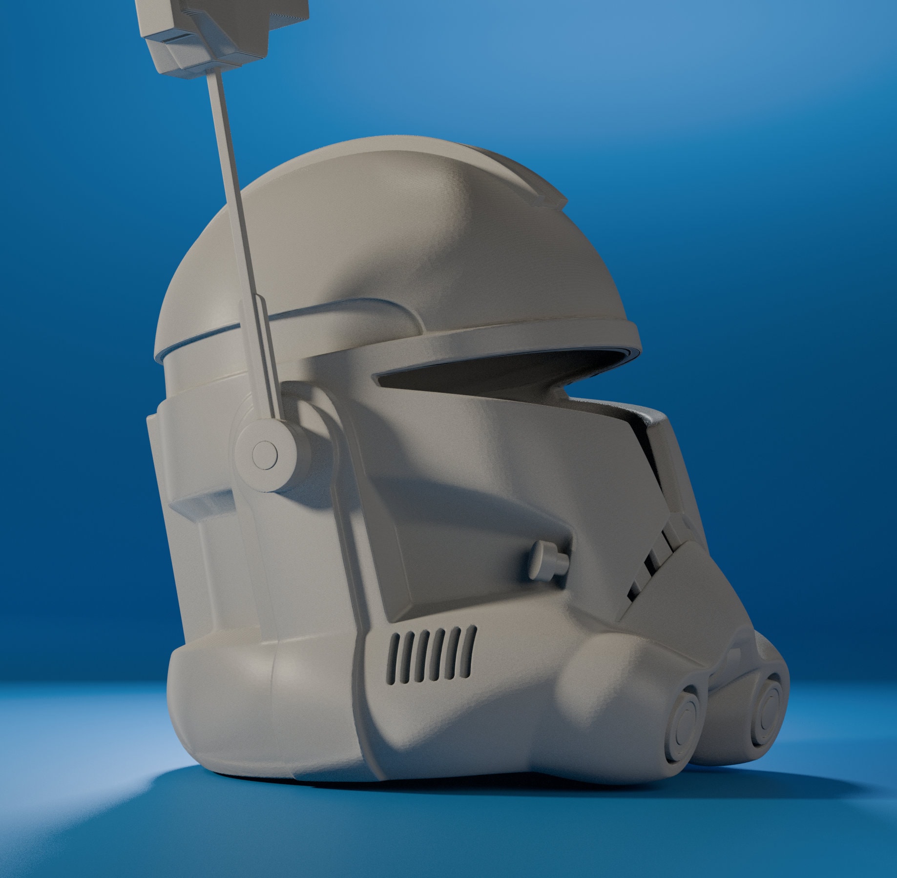 Captain Rex Clone Wars Helmet 3D Print 3D Printed Helmet/replica Star ...