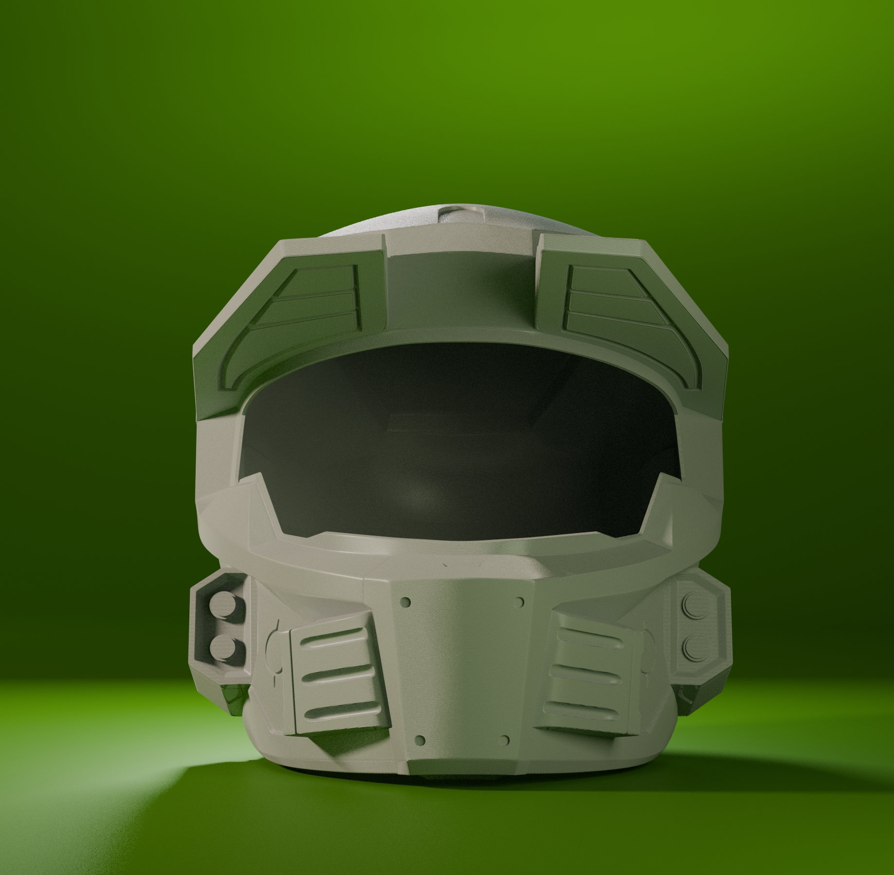 Halo CE: MK V Helmet Cosplay 3D Print - 3D Printed Helmet/replica ...