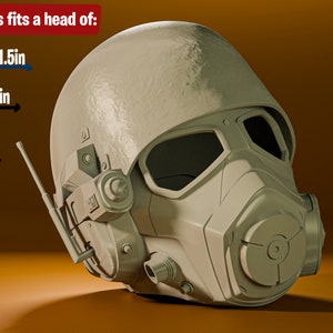 Fallout TV Series NCR Ranger Helmet Cosplay 3D Print - 3D Printed ...