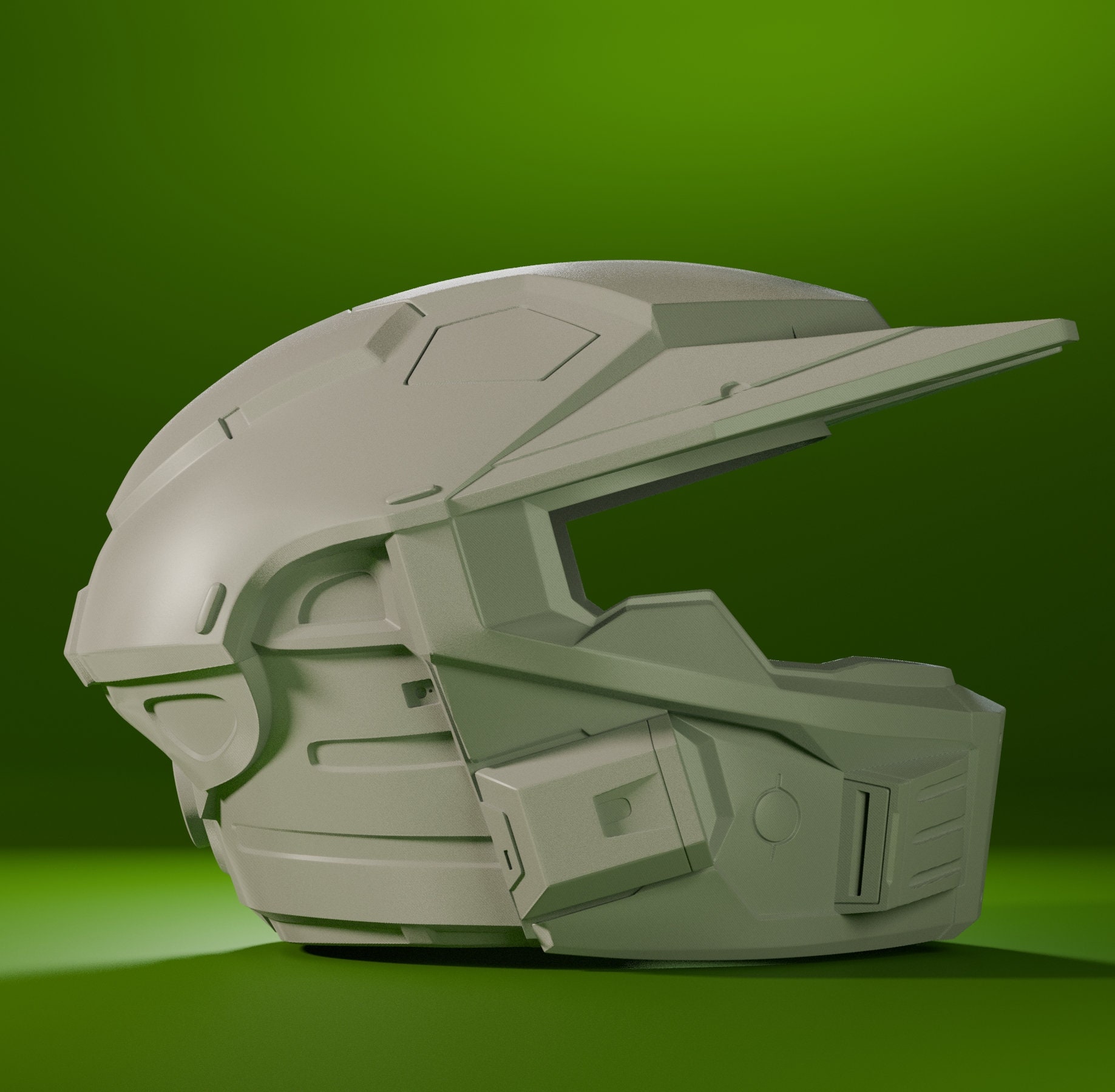 Halo CE: MK V Helmet Cosplay 3D Print - 3D Printed Helmet/replica ...