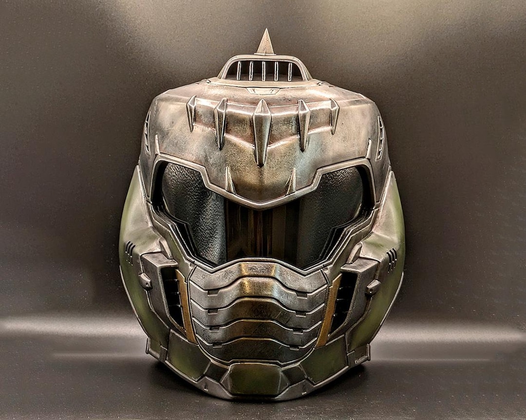 Doom the Dark Ages Slayer Helmet - 3D Printed Helmet/replica - Doom ...