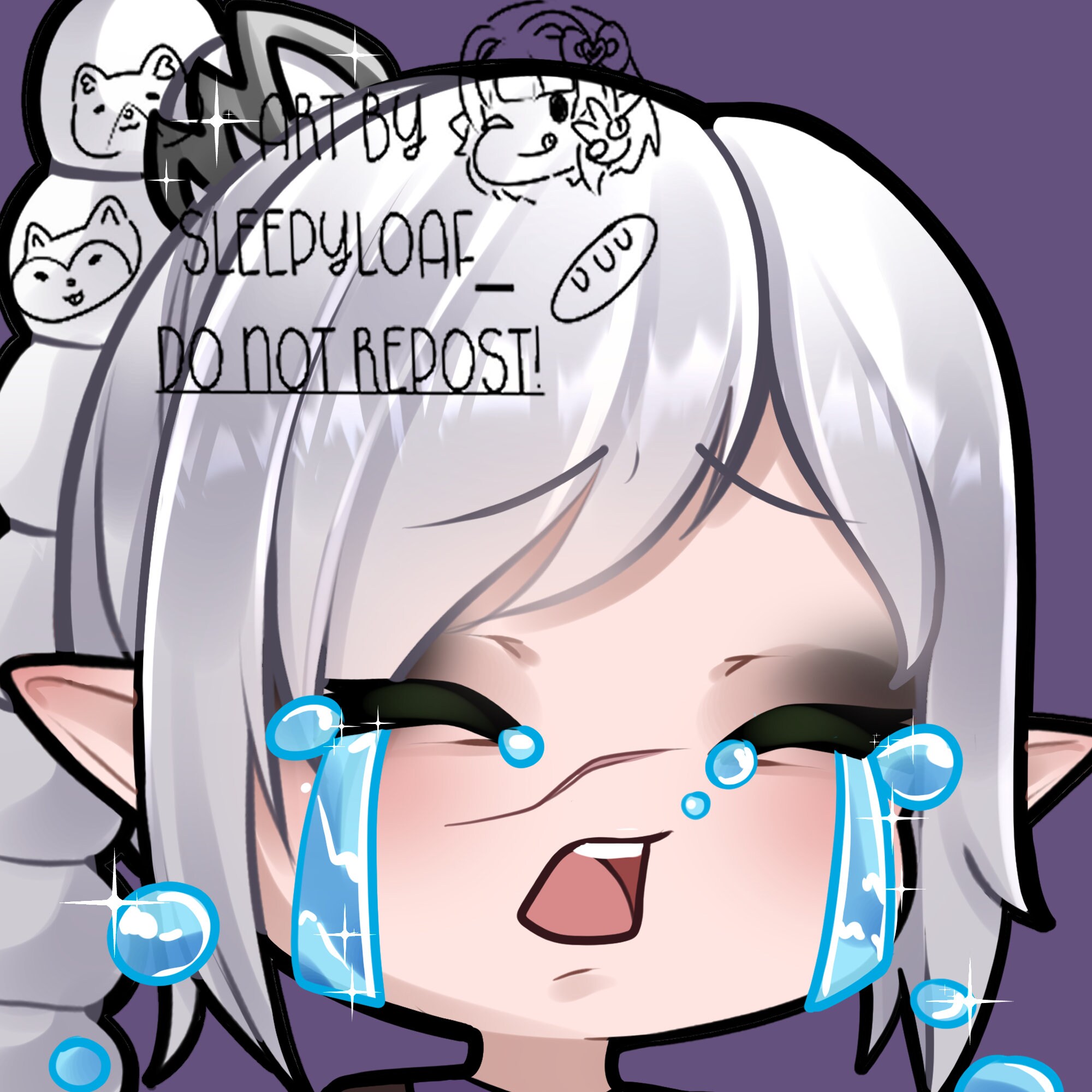 Shadowheart Baldur's Gate 3 Twitch Emotes - Etsy Australia