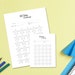 30 Day Challenge, Printable Habit Tracker, 30 Day Goal Tracker ...