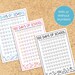100 Days of School Tracker Printable Tracker for Kids 100 Days of ...