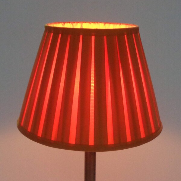Orange Lampshade - Etsy UK