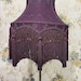 Lampshade Purple Lampshade Table Lampshade Victorian Lampshade Floor ...