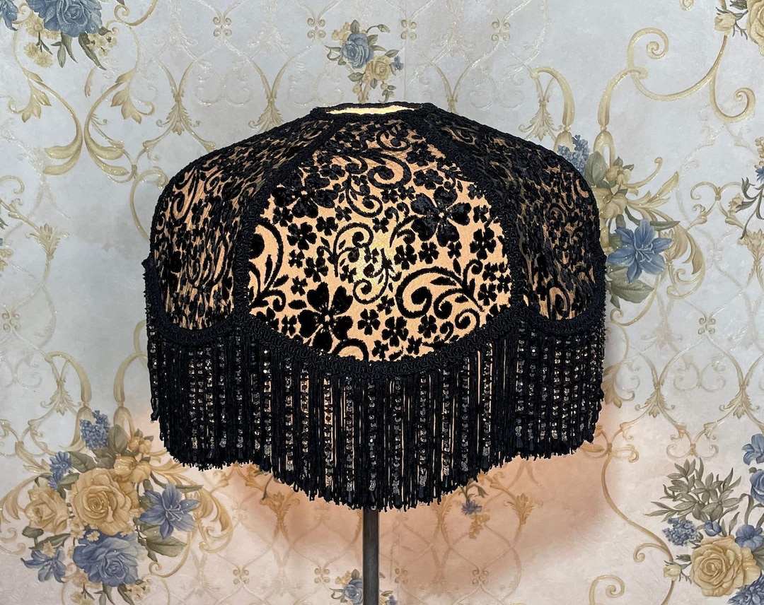 Lampshade Black Lampshade Table Lampshade Victorian Lampshade Floor ...