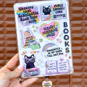 Kindle Insert Kindle Srickers Coquette E-reader Holographic Insert ...