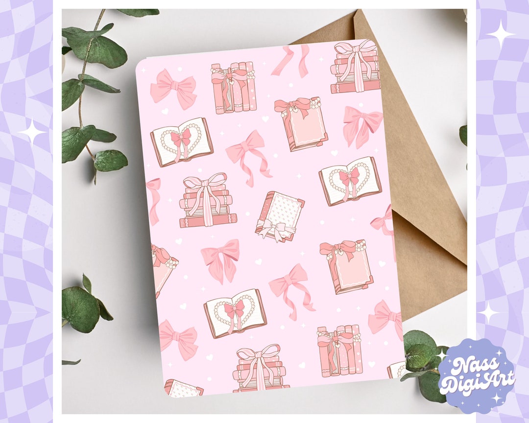 Kindle Insert Girly Kindle Decor Pink E-reader Skin Printable Kindle ...