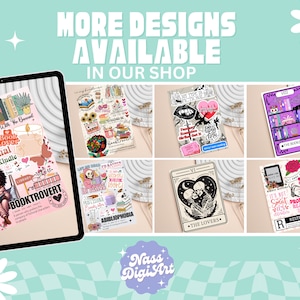 Botanical Kindle Insert Kindle Stickers Printable E-reader Skin Digital ...