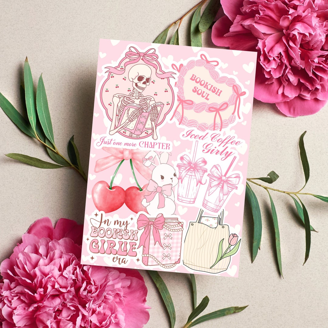 Kindle Insert Kindle Stickers Printable Kindle Paperwhite Skin Bows ...