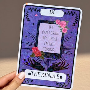 Kindle Insert Kindle Srickers Tarot Cards E-reader Holographic Insert ...