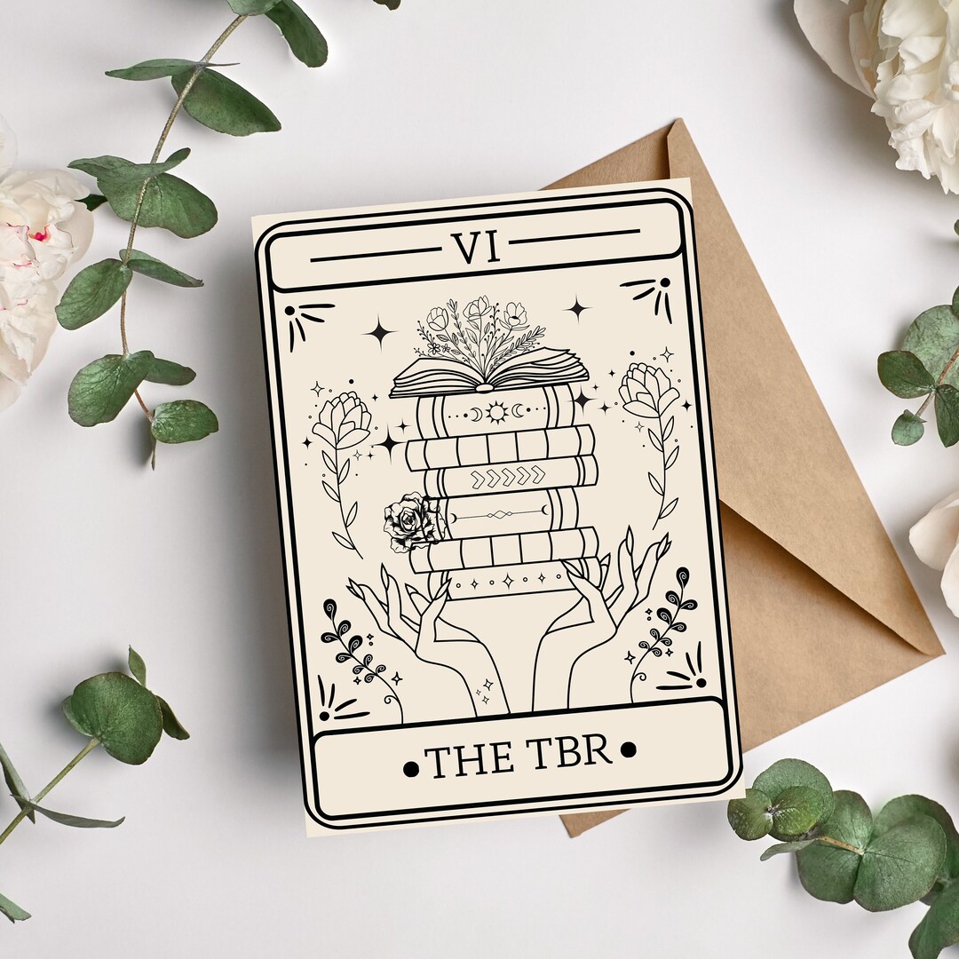Kindle Insert for Clear Case Kindle Skin TBR Tarot Card Kindle ...