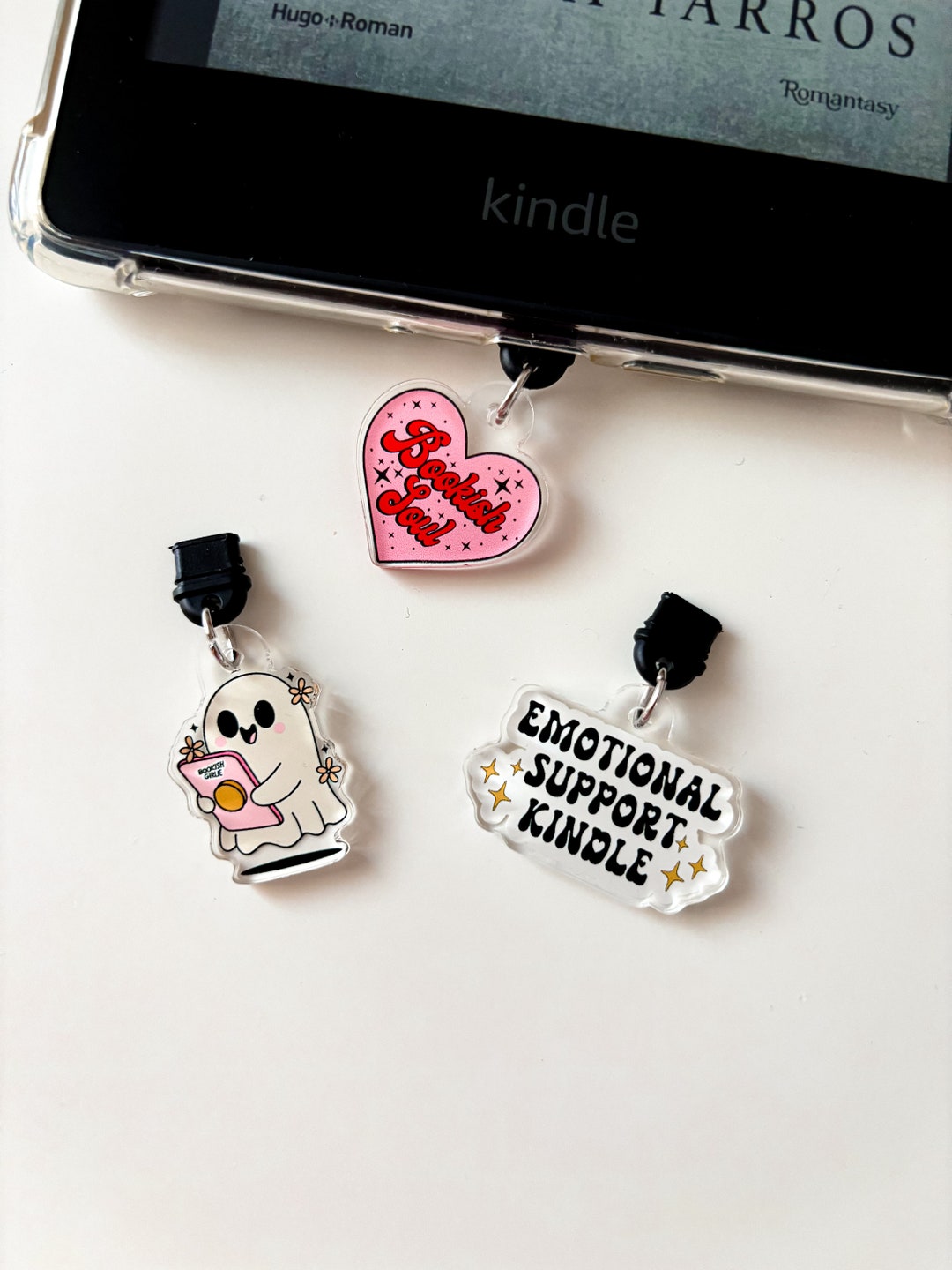 Kindle Charm Phone Charm Kindle Accessories Bookish Merch Phone ...