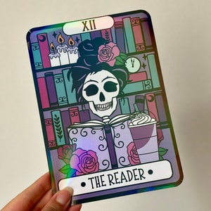 Kindle Insert Kindle Srickers Bookish Tarot Cards E-reader Holographic ...