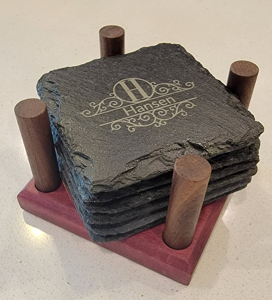 Personalized Stone Coasters Wedding Gift Bridal Shower Gift Anniversary ...