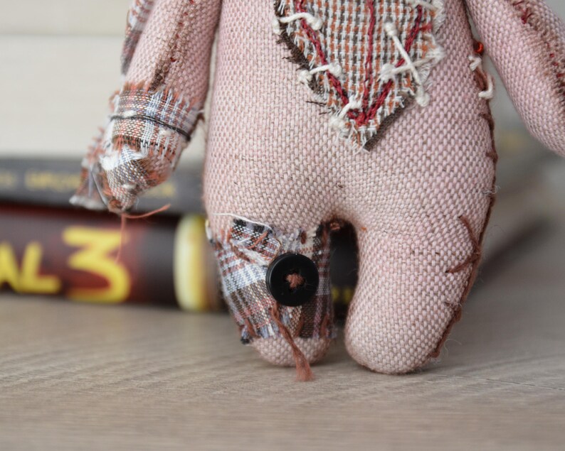Little Voodoo Doll 2- OOAK Handmade Art Doll, Unique Textile Sculpture ...