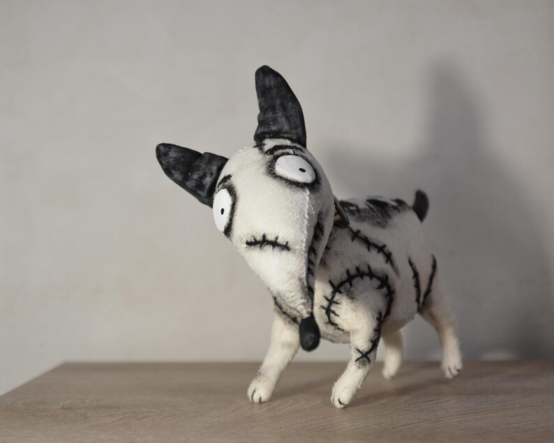 Sparky From Frankenweenie Art Doll: Handmade Textile Sculpture - Etsy