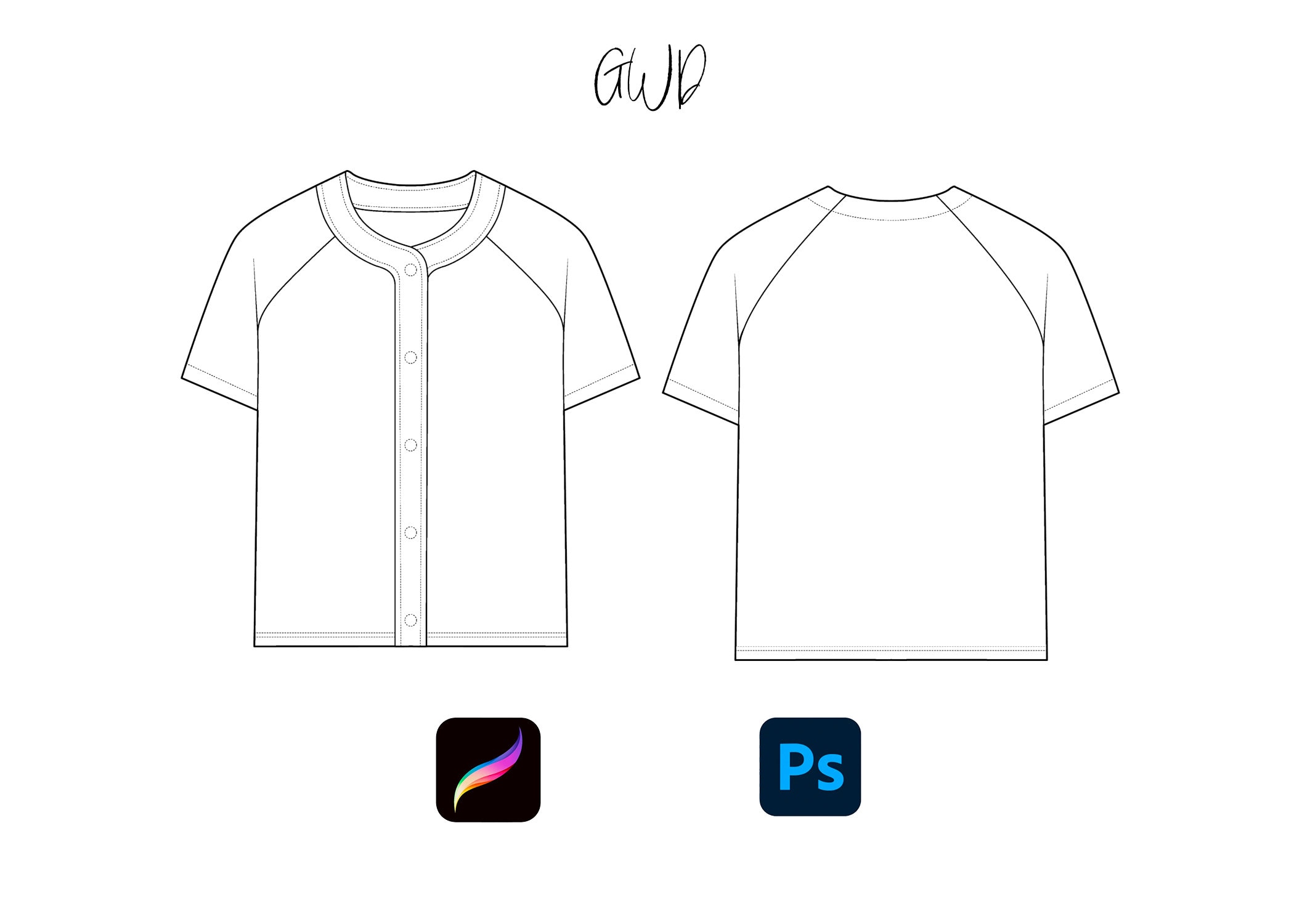 Baseball Jersey Template Mockup - Etsy