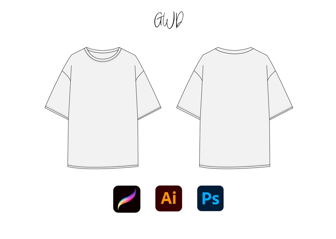 Oversize T-shirt Mockup - Etsy