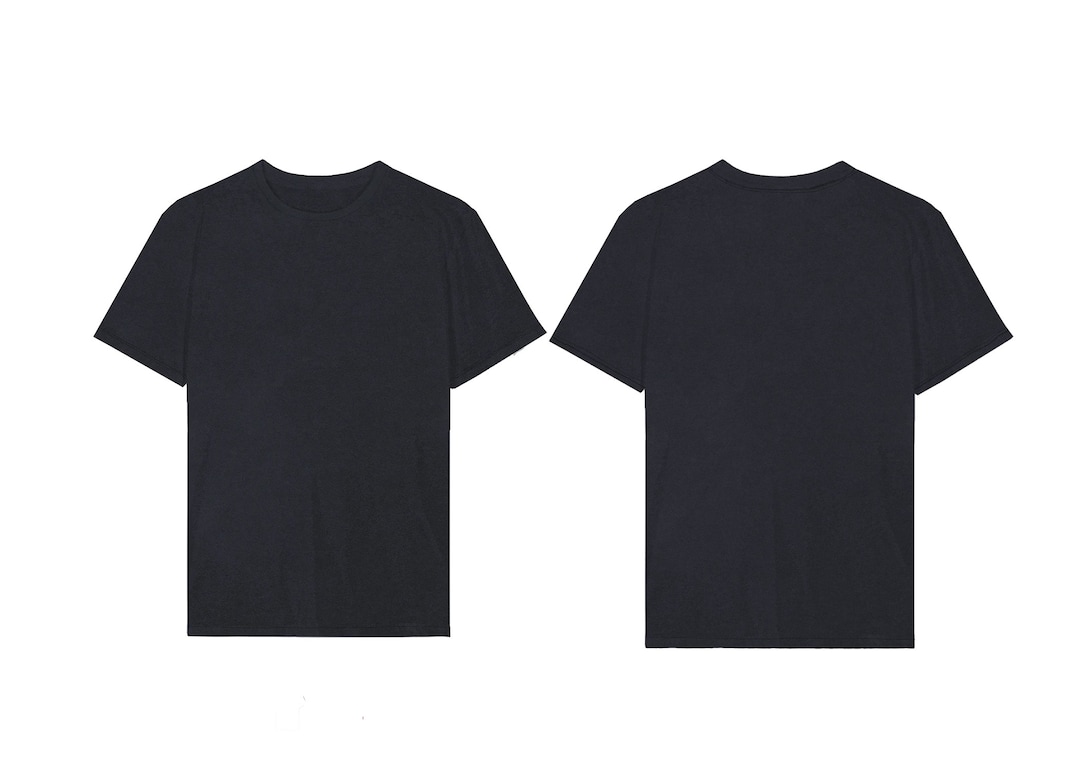 Vintage Black Regular Tee Mockup - Etsy