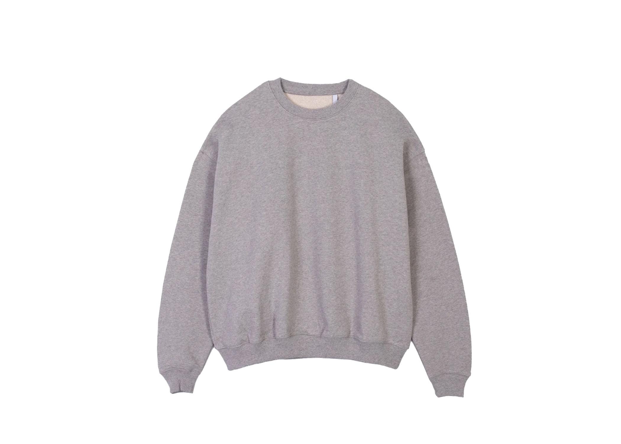 Grey Oversized Crewneck Sweater Mockup - Etsy