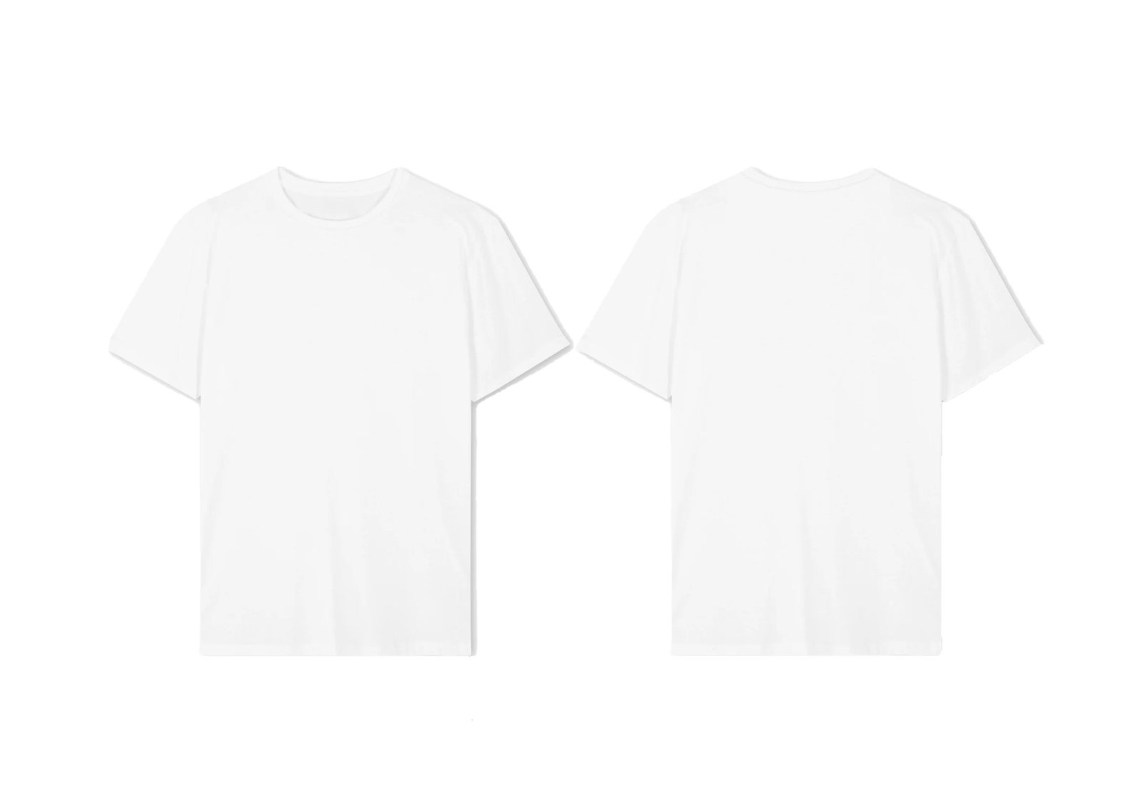 White Regular Tee Mockup - Etsy
