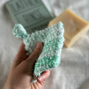 Handmade Crochet Body Scrubby: Cotton Exfoliating Scrubber - Etsy