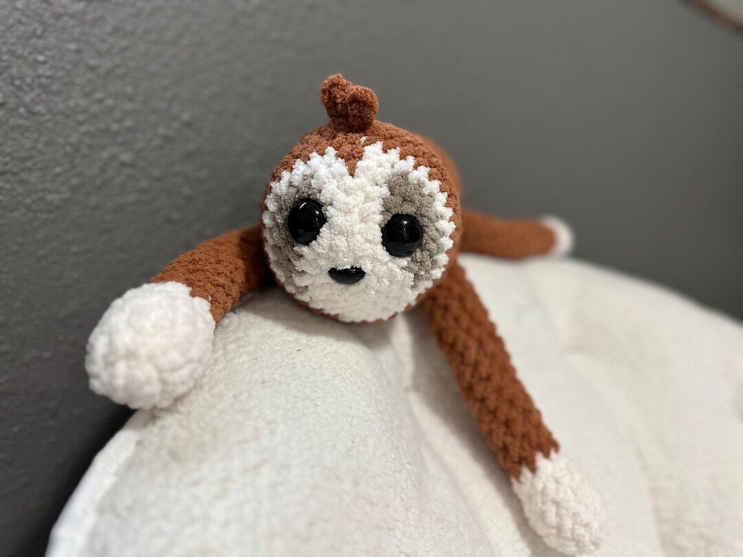 Weighted Sloth Stuffed Animal, Sloth Plushie, Sloth Plush, Crochet ...