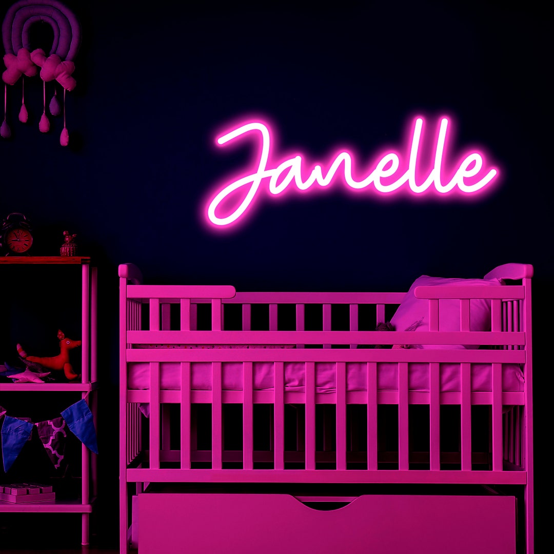 Personalized Name Neon Sign Neon Sign Neon Light Led - Etsy
