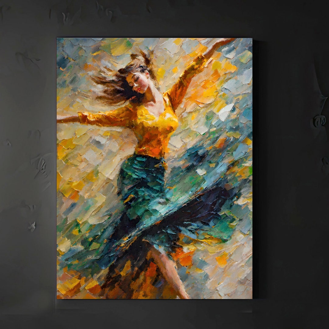 Oil Painting Style 109 Print on Canvas - Etsy