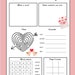 Valentines Day What is Love Activity for Kids Valentines Printable ...