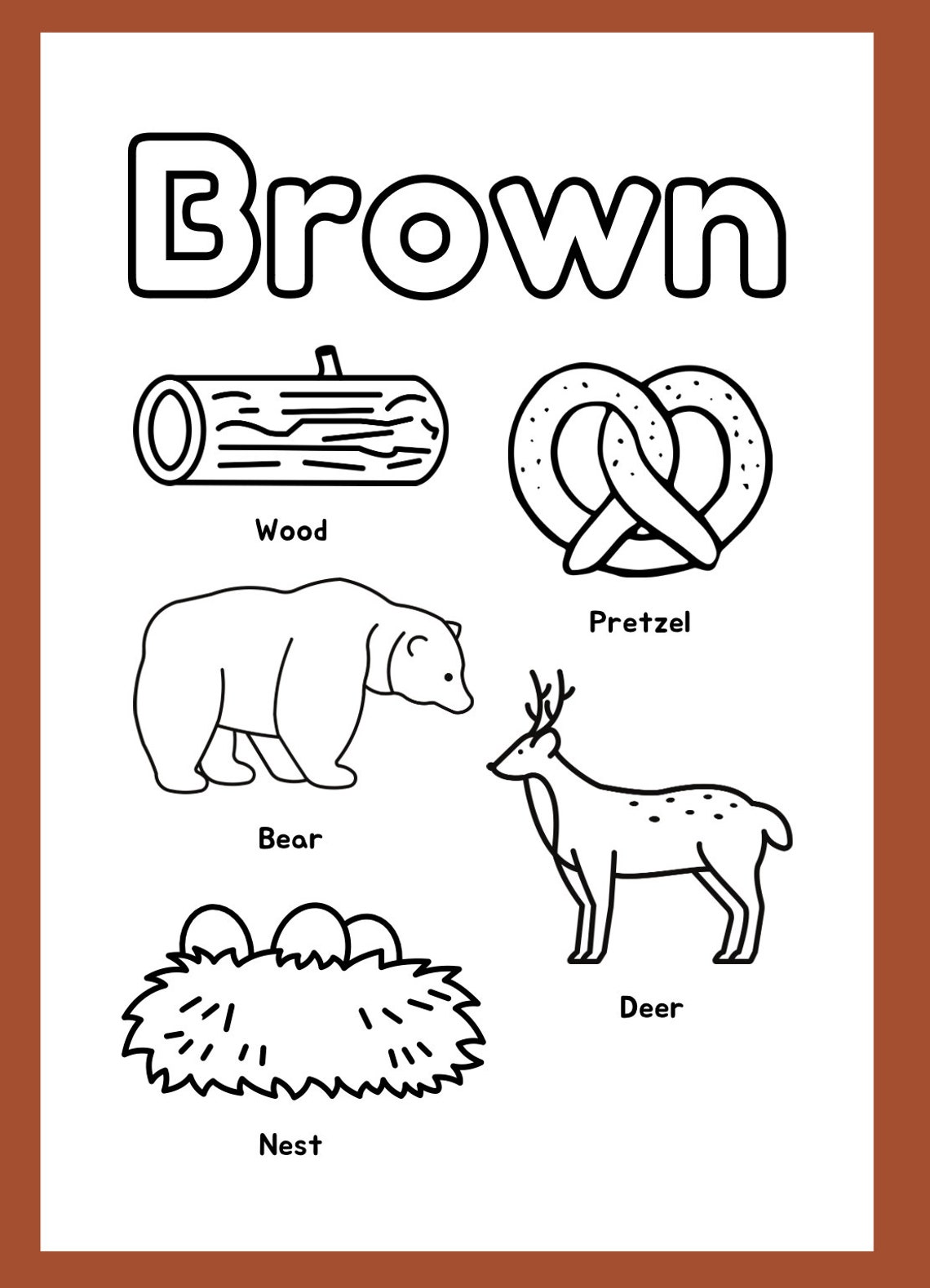 Color Sorting Images to Colors / Color Sheets/ Identification of Colors ...