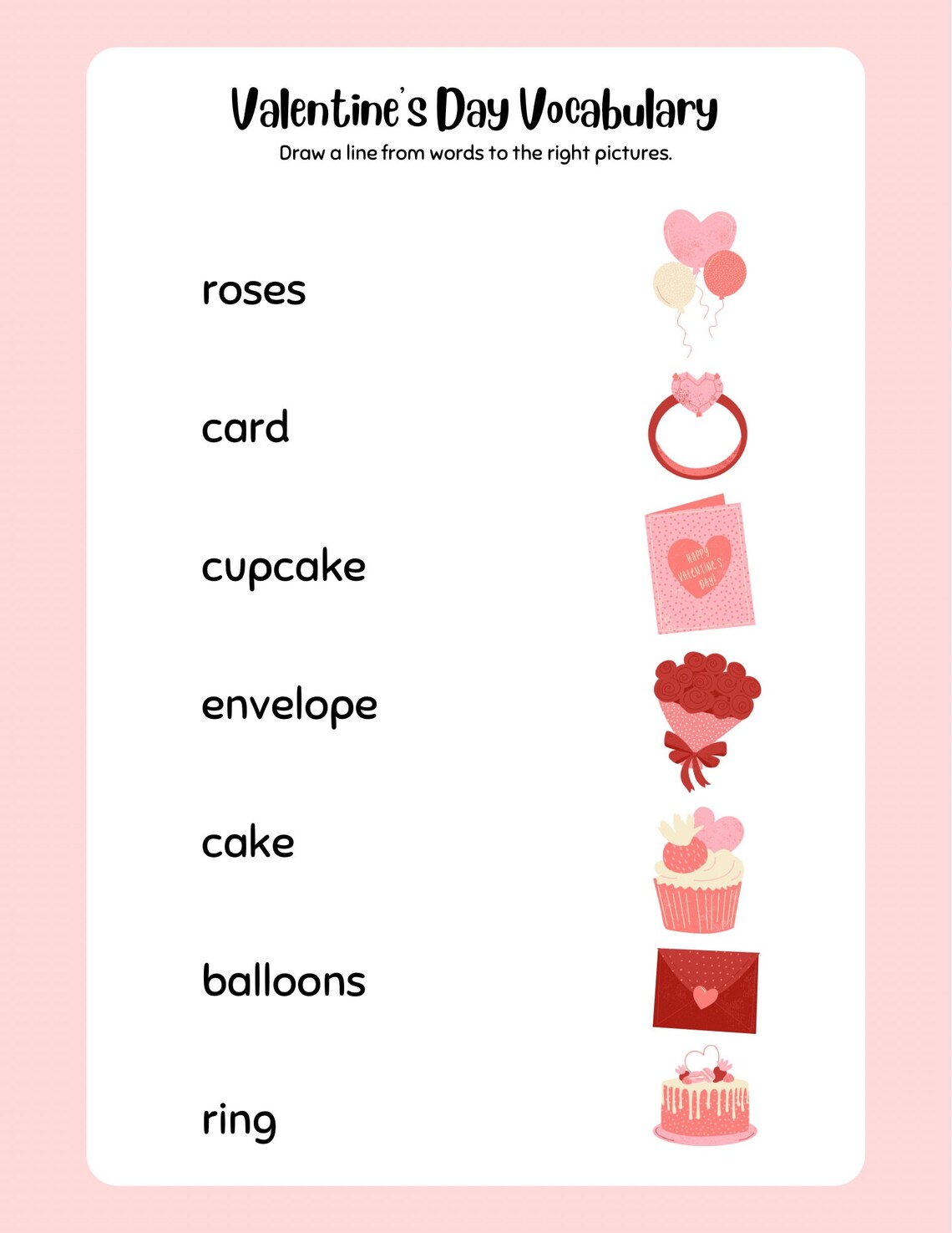 Valentine's Day Worksheet Bundle | Printable Valentines Day Worksheets ...