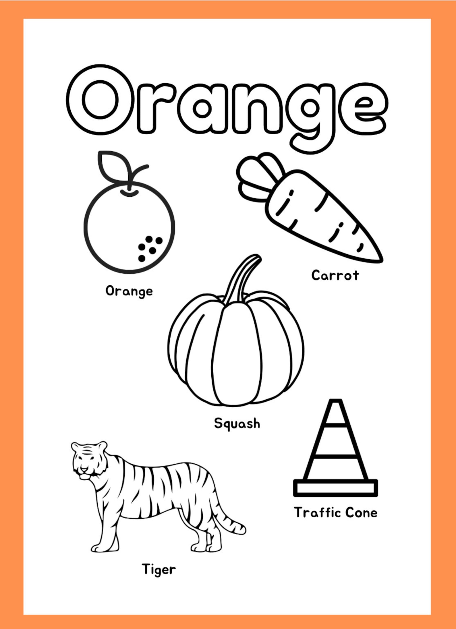 Color Sorting Images to Colors / Color Sheets/ Identification of Colors ...