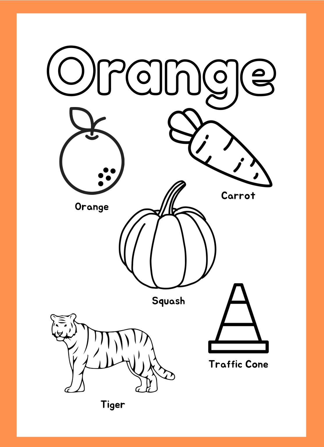 Color Sorting Images to Colors / Color Sheets/ Identification of Colors ...