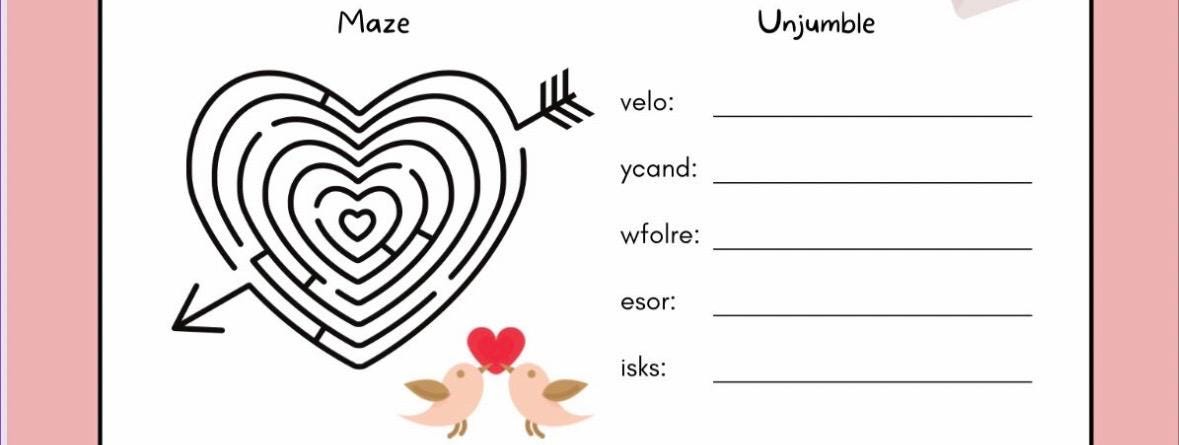 Valentines Day What is Love Activity for Kids Valentines Printable ...