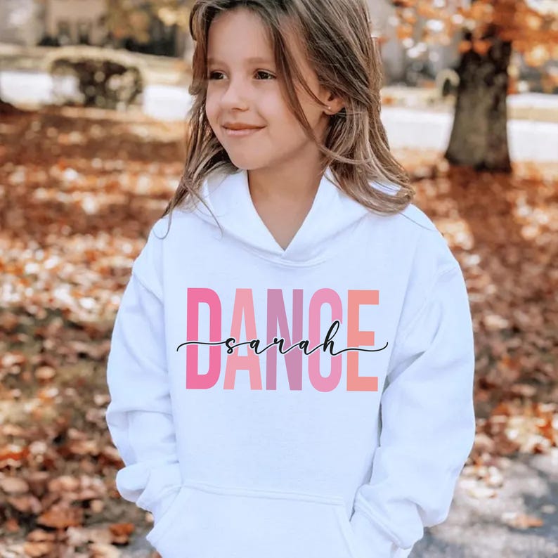 Custom Name Dance Sweatshirt, Personalized Dance for Adult Youth ...