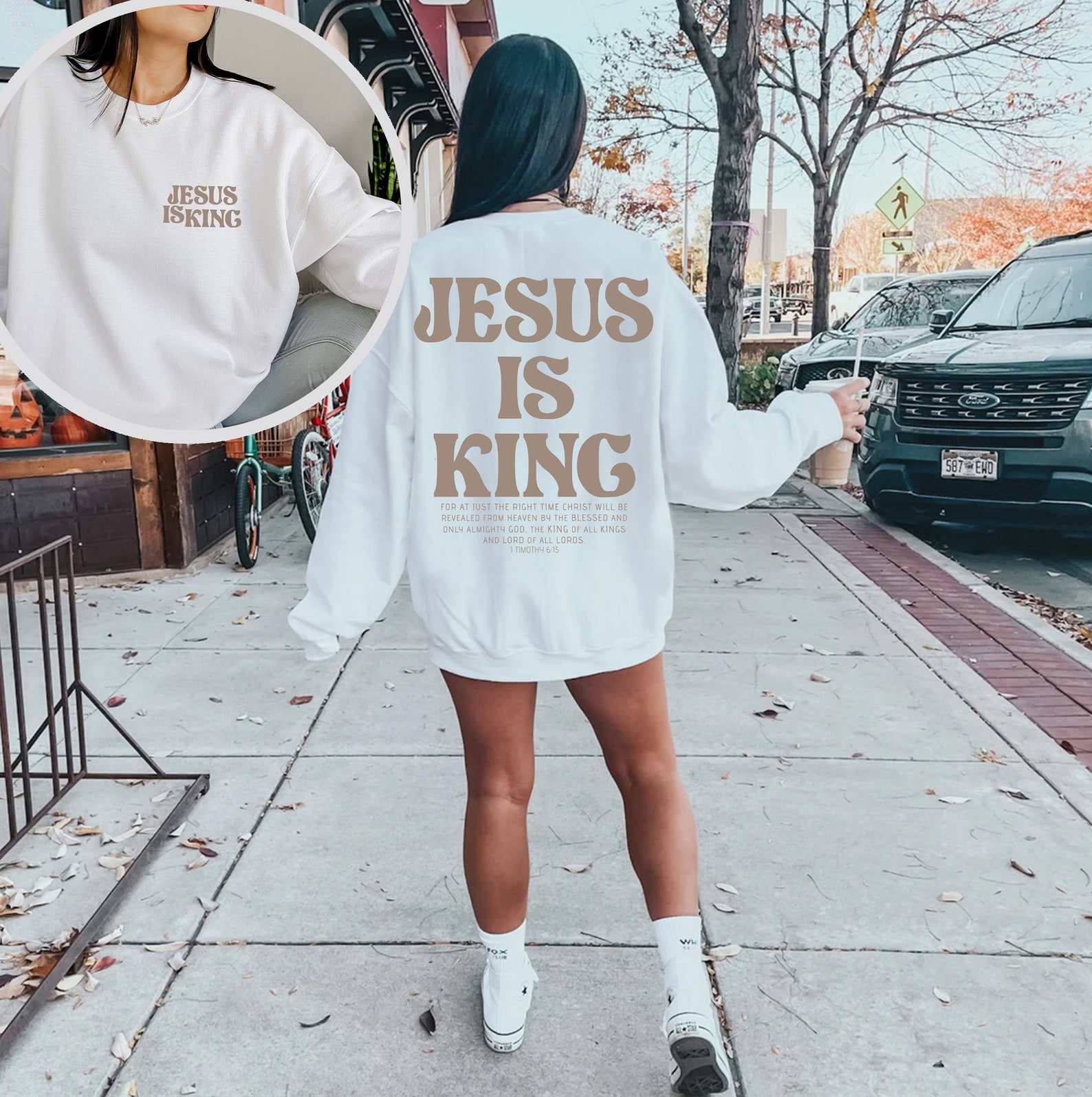 Jesus is King T Shirt, Jesus Hoodie, Christian Apperal, Christian Merch ...