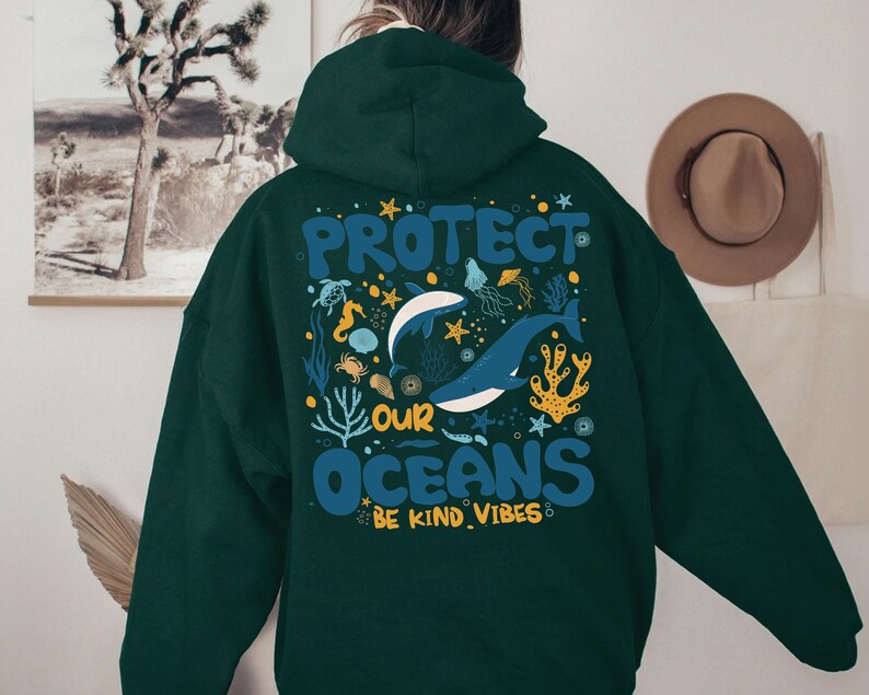 Protect Our Oceans Hoodie, Save the Ocean Shirt, Respect the Locals ...