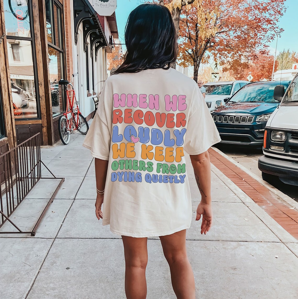 Recover Loudly Shirt, Sobriety Tshirt, Addiction Recovery Shirt, AA T ...