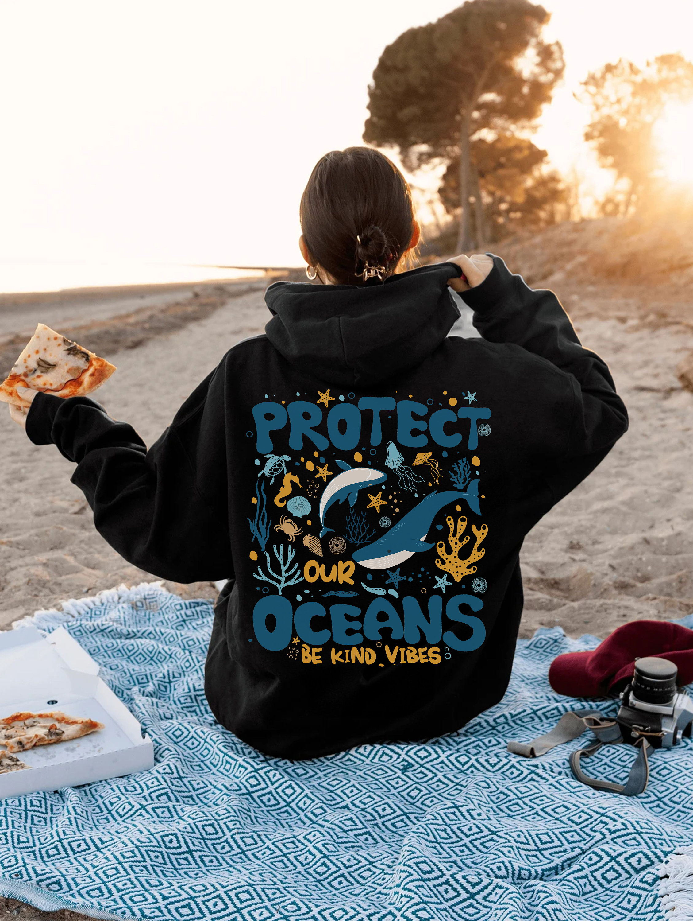 Protect Our Oceans Hoodie, Save the Ocean Shirt, Respect the Locals ...