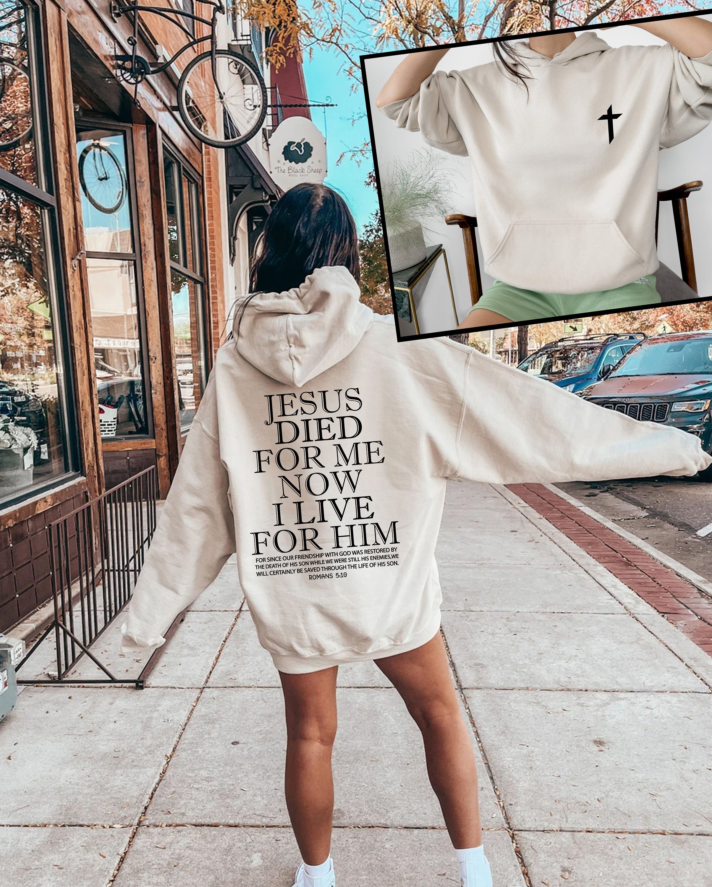 Unisex Christian Hoodie,aesthetic Christian Streetwear, Apparel ...