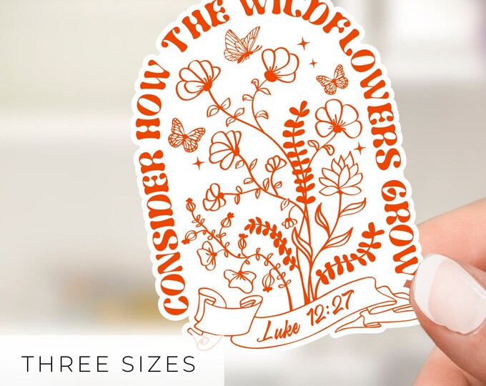 Handpicked by God Sticker Christian Girl Sticker Motivational Sticker ...