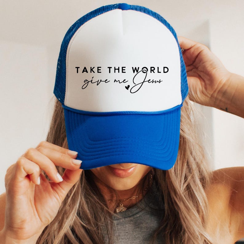 Christian Hat Trucker Cap Faith Inspired Christian Apparel Bible ...