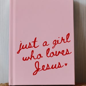 Prayer Journal Christian Bible Study Notebook Gift for Girl Who Loves ...