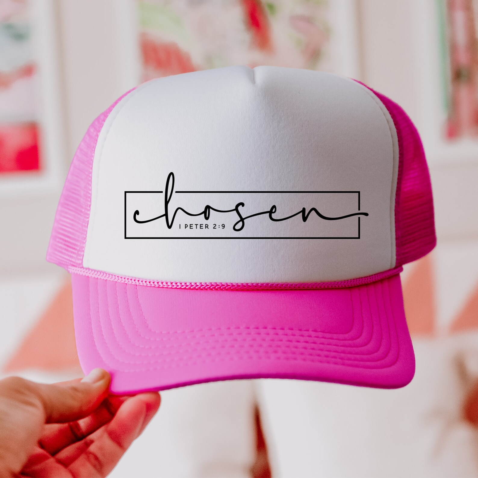 Trucker Hat for Christian Faith Inspired Baseball Hat Christian Apparel ...